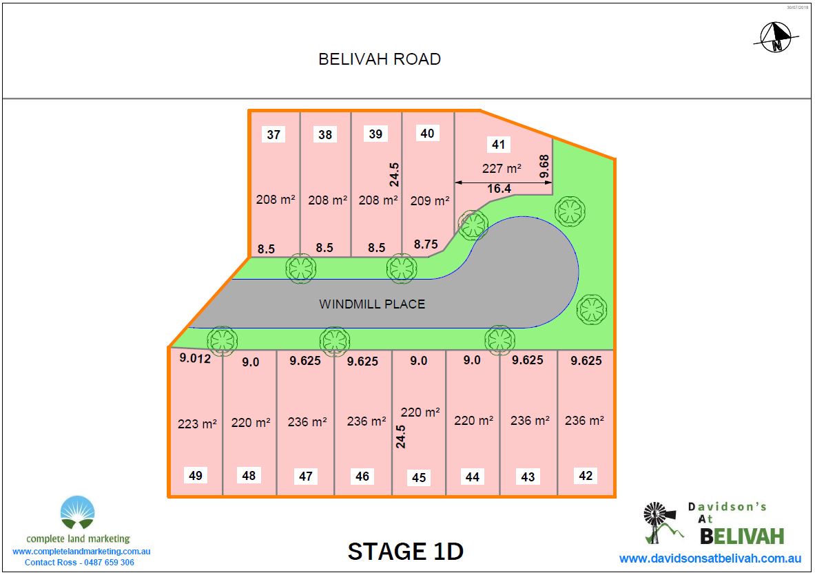STAGE 1D - Davidsons At Belivah